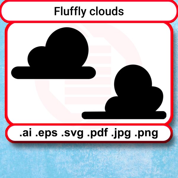 Toy Story Cloud Stencils - Etsy