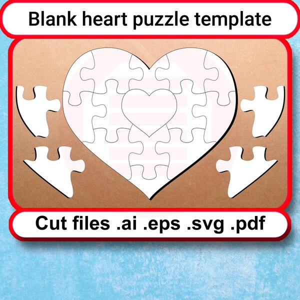 Puzzle Svg - Etsy