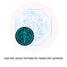 Merida House Clans SVG Cut Files Clipart Dunbroch Crest Digital ...