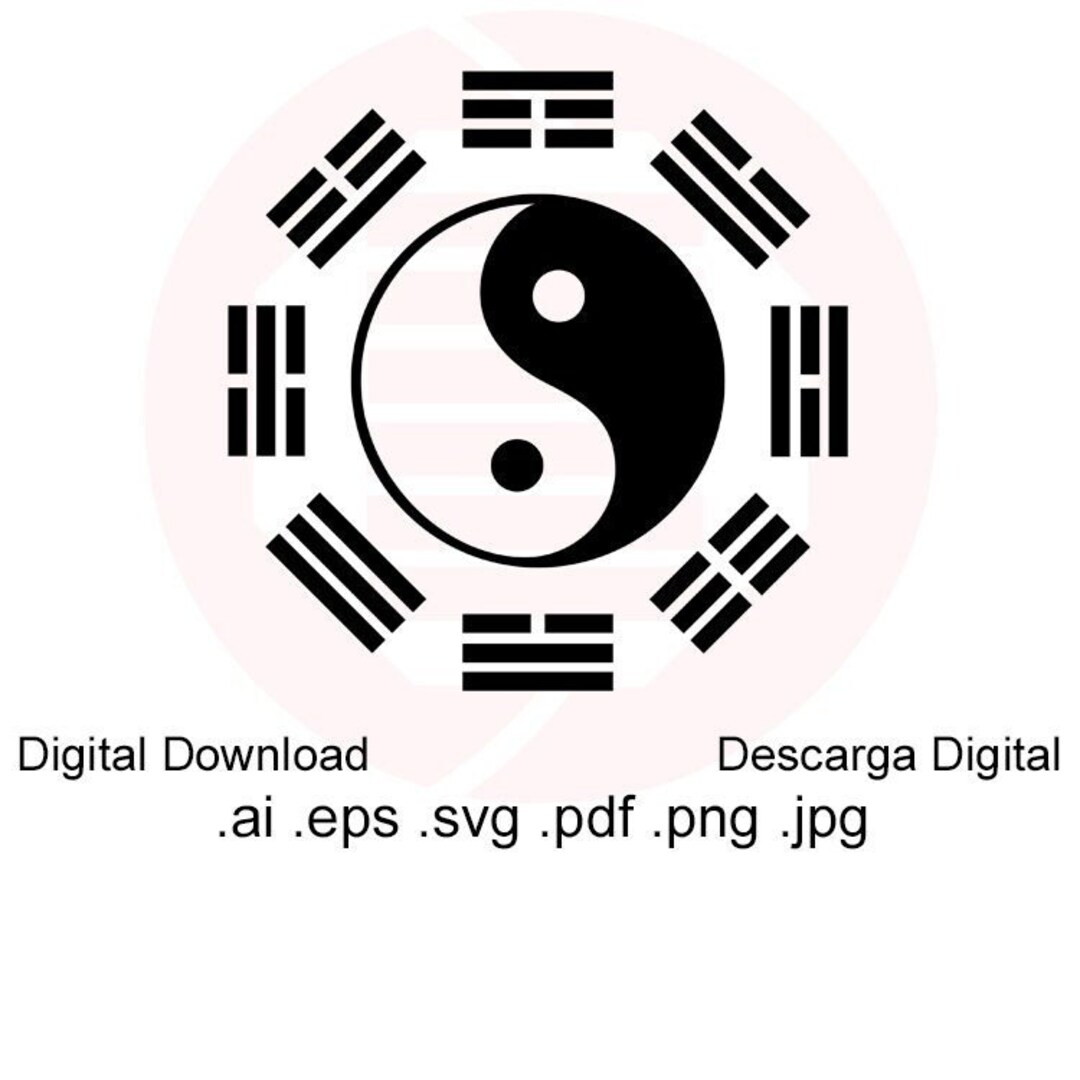 Ying Yang SVG symbol clipart wall art Cut file Laser cutting printable ...