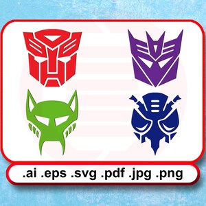Transformers Maximal Logo Svg - Etsy
