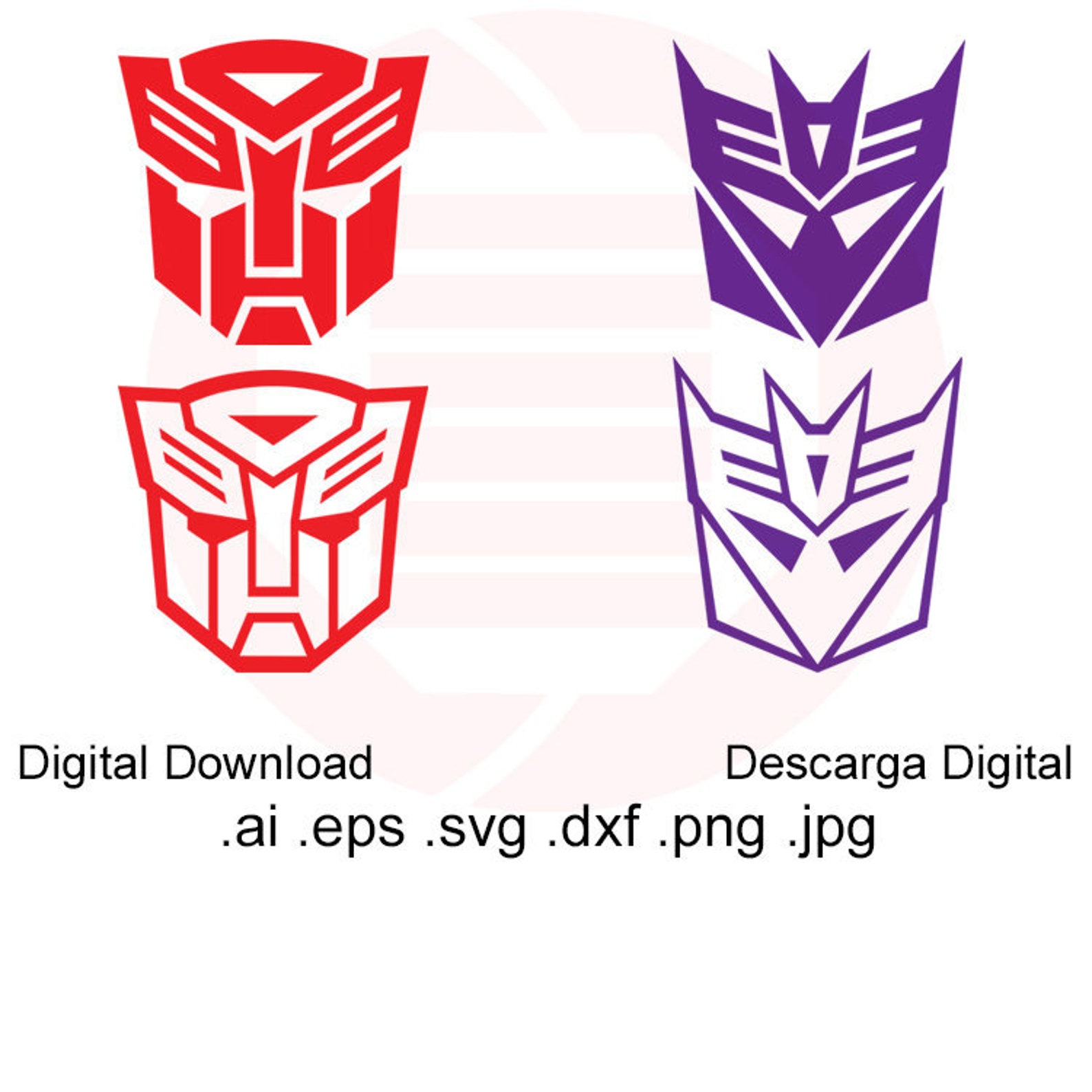Transformers SVG Vector Cricut Cut File Clipart Autobot - Etsy Canada