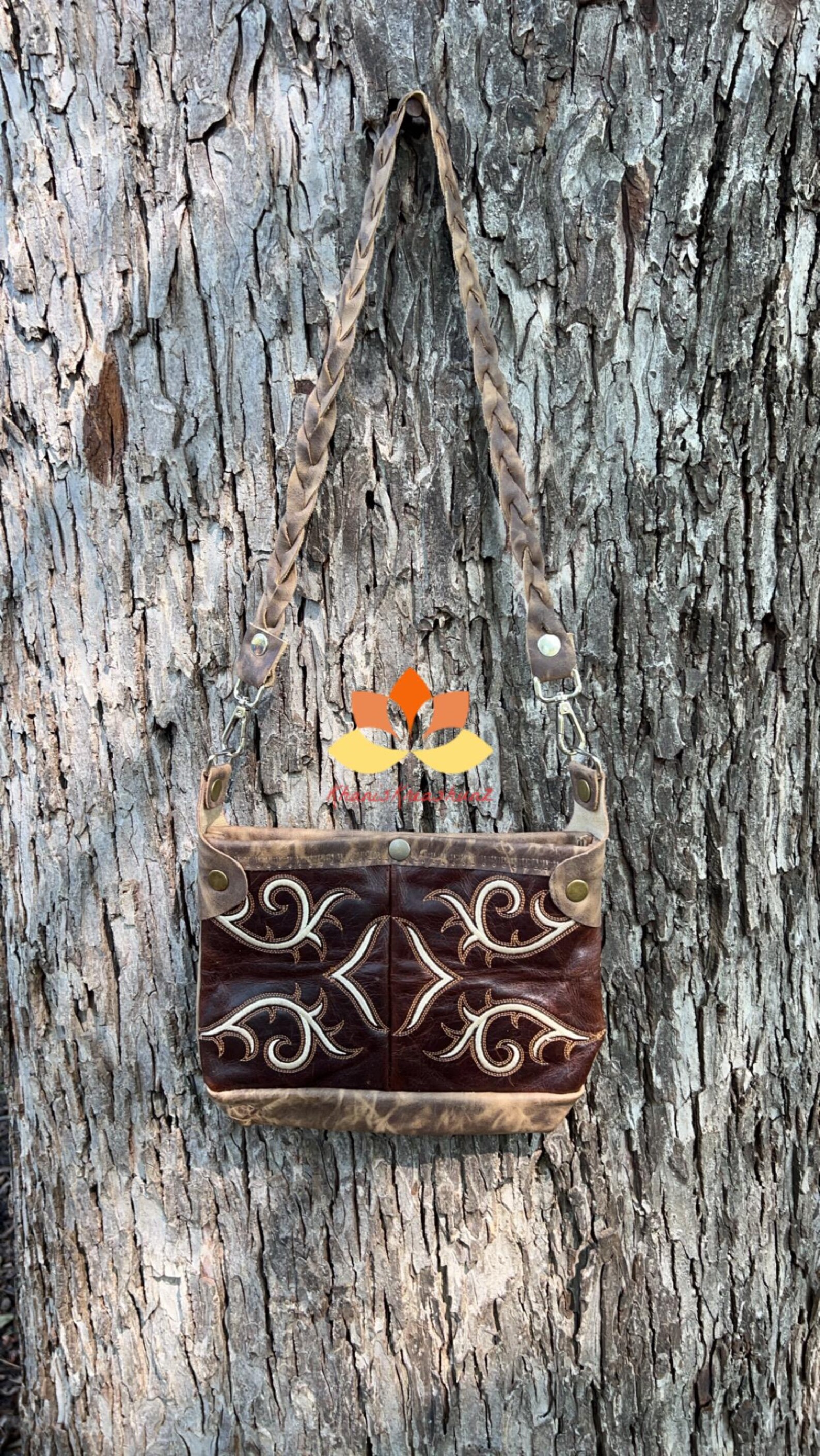 Repurposed Western Cowboy Boot Leather Handbag - Etsy