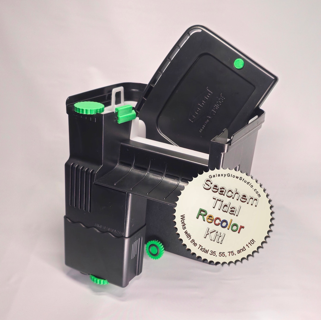 The ORIGINAL Seachem Tidal Recolor Kit 3D Printed Plastic Pet Safe ...
