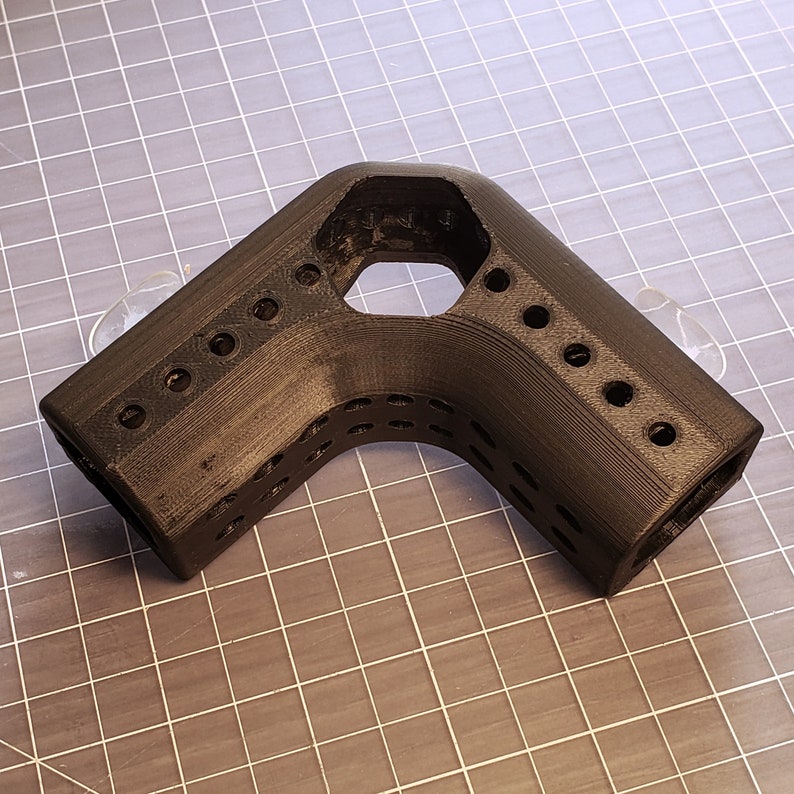 Curved Betta & Axolotl Home Corner Fish Hide 3D Printed ABS - Etsy