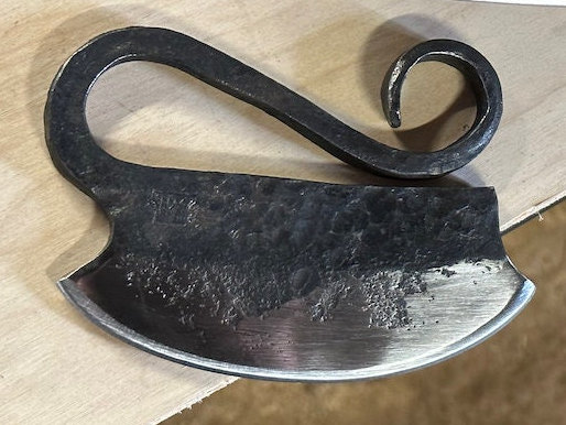 Hand Forged Herb Chopper Ulu Style Chopper Herbalist - Etsy
