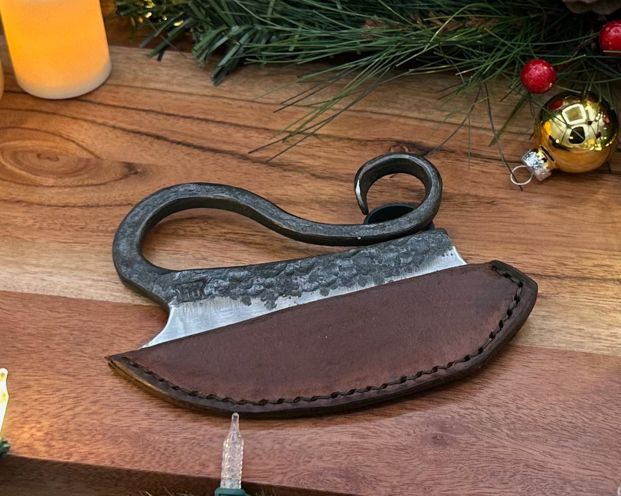 Hand Forged Herb Chopper Ulu Style Chopper Herbalist - Etsy