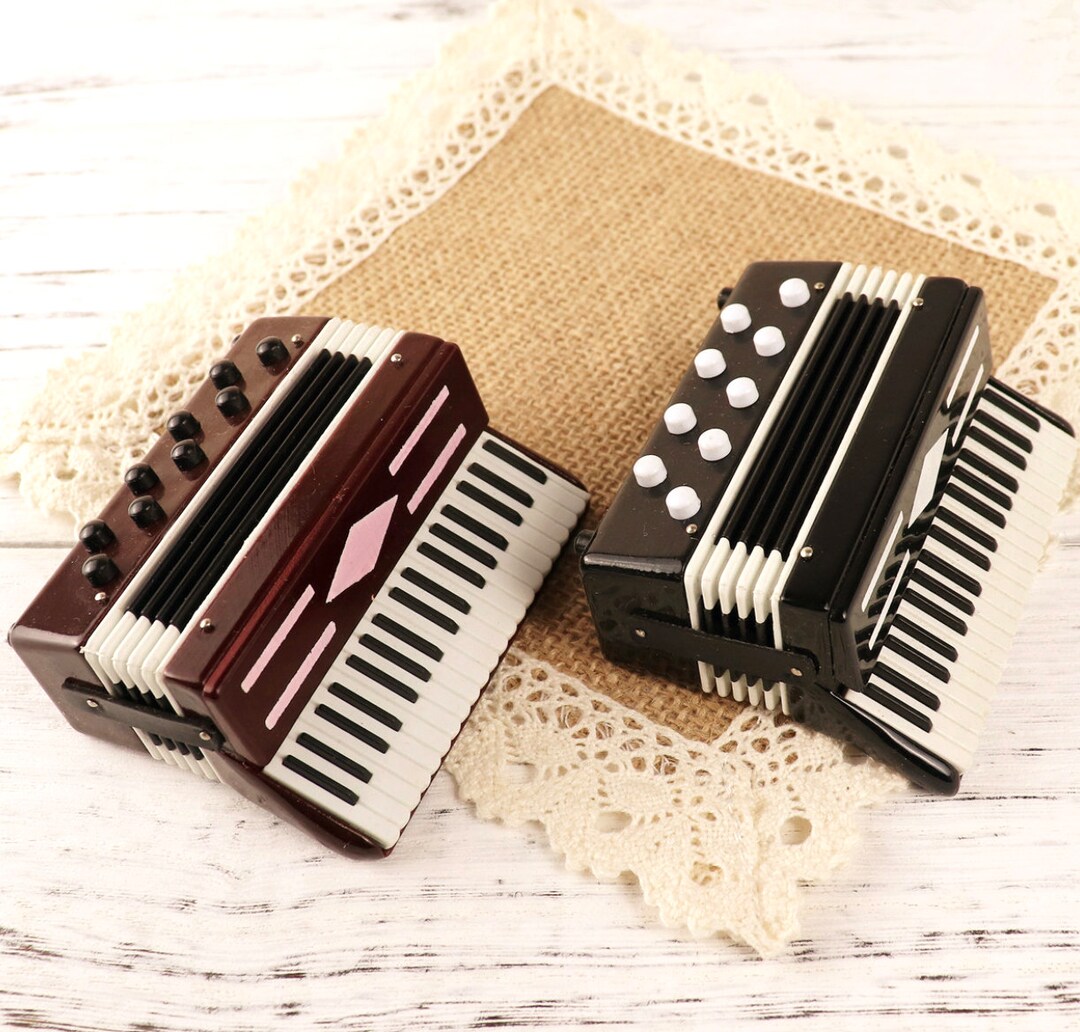 Chinese Accordion for 1/6, 1/12 Doll / Art / Decoration /guarantee ...