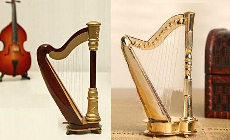 Western Musical Instruments Harp Only for 1/6 1/8 1/12 | Etsy