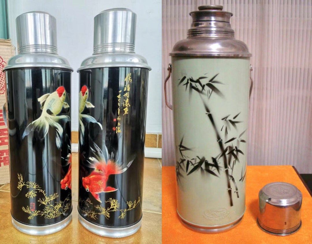 Chinese Vintage Little Thermos / Art / Decoration / Guarantee Old ...