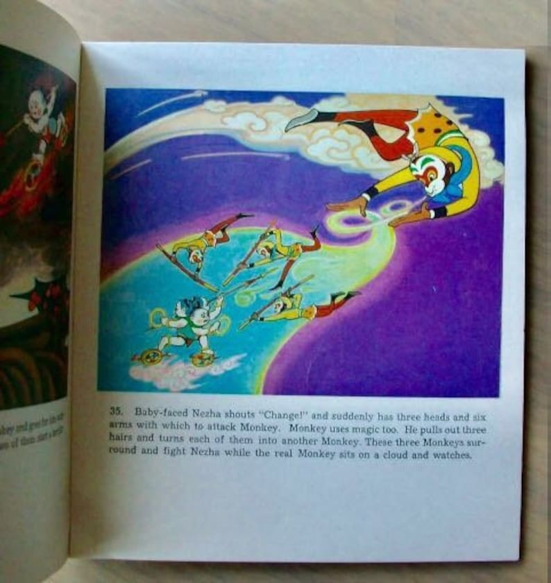 Chinese Vintage Comic Strips/havoc in - Etsy