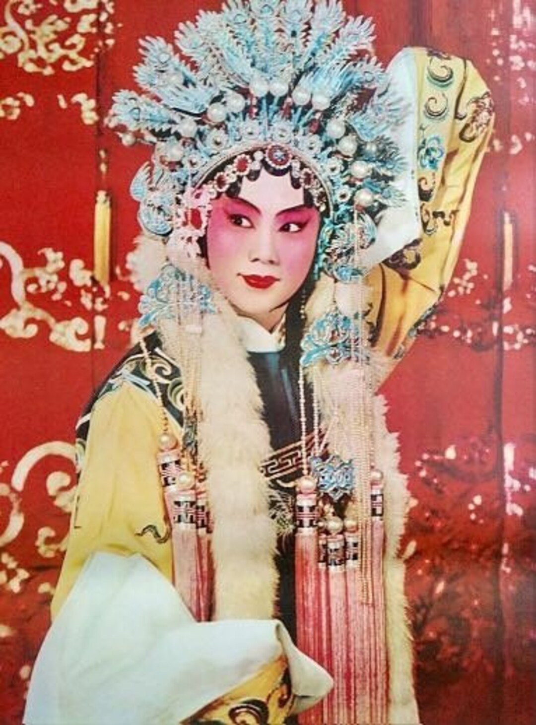 Chinese Vintage Beijing Opera Print/art/decoration/guarantee Old ...