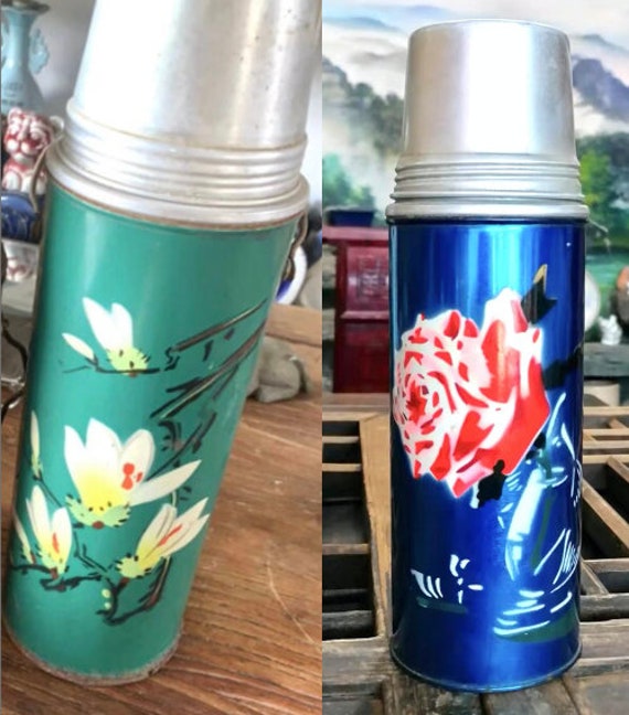 Termo Pequeño Vintage Chino / Arte / Decoración / Garantía - Etsy España