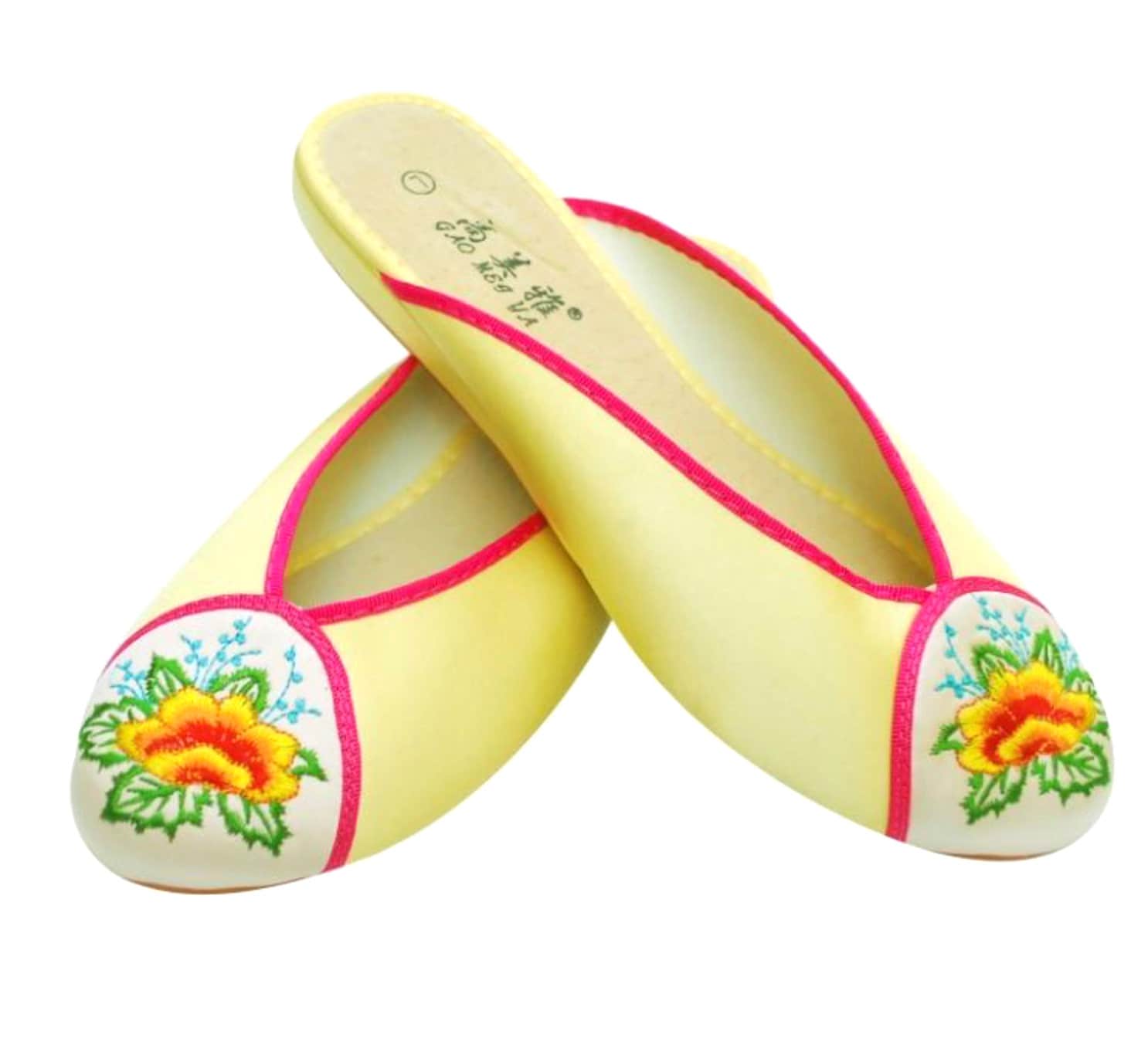 Chinese Silk Embroidered Slippers / Art / Decoration / | Etsy
