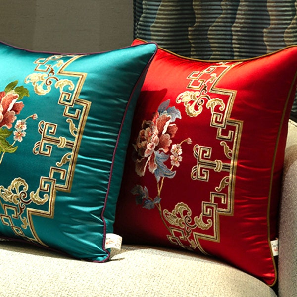 Asian Pillow - Etsy