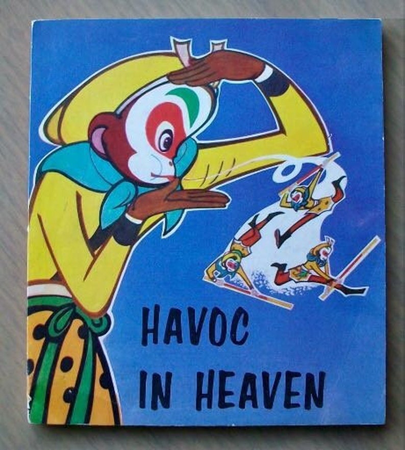Chinese Vintage Comic Strips/havoc in - Etsy