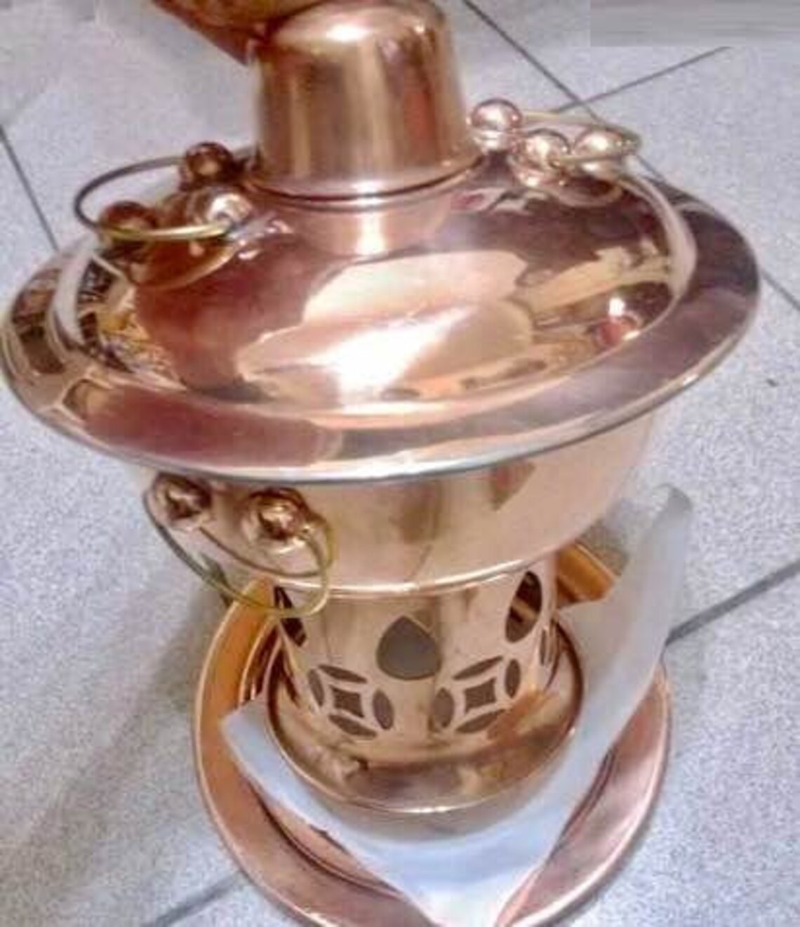 Chinese Vintage Copper Hot Pot / Art / Decoration / Guarantee - Etsy