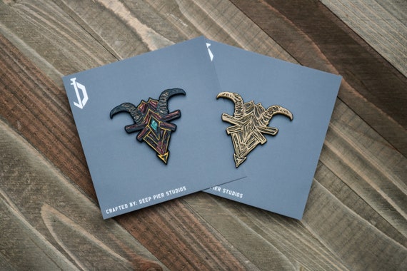 2.5 Primal Kite Shield Set 2 Pins | Etsy