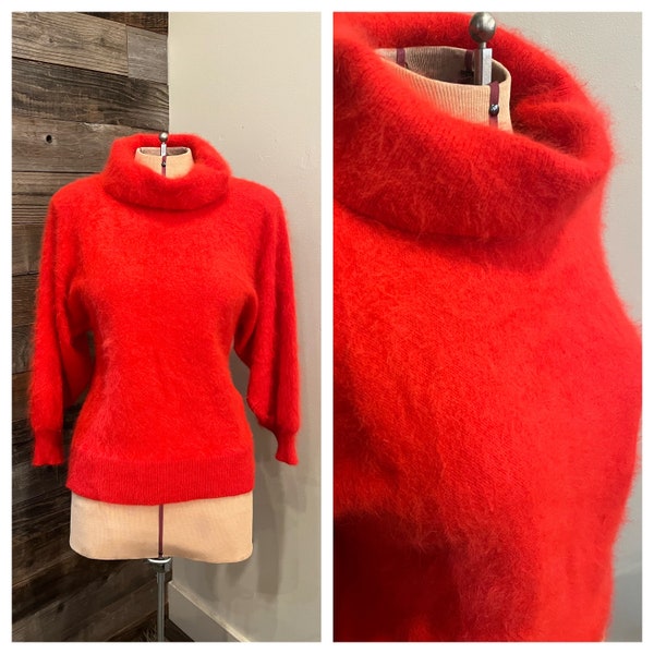 Angora Sweater Vintage - Etsy