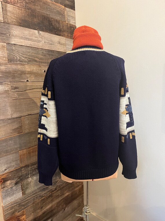 1970s Vintage Thunderbird Sweater | Southwestern Styl… - Gem