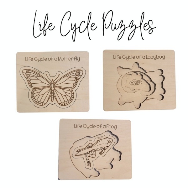 Life Cycle Puzzle - Etsy