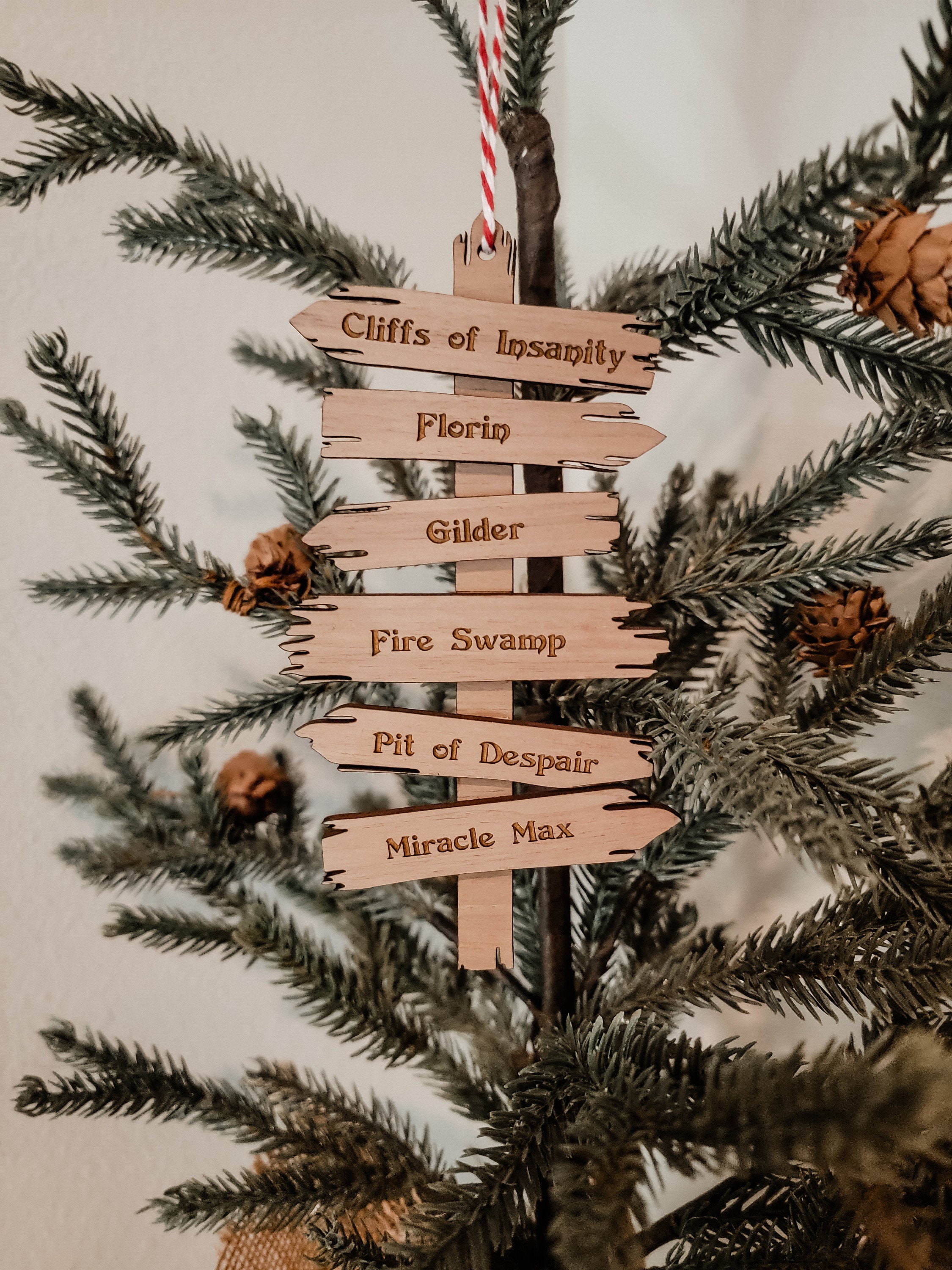 PRINCESS BRIDE DIRECTIONS Ornament Princess Bride Florin - Etsy