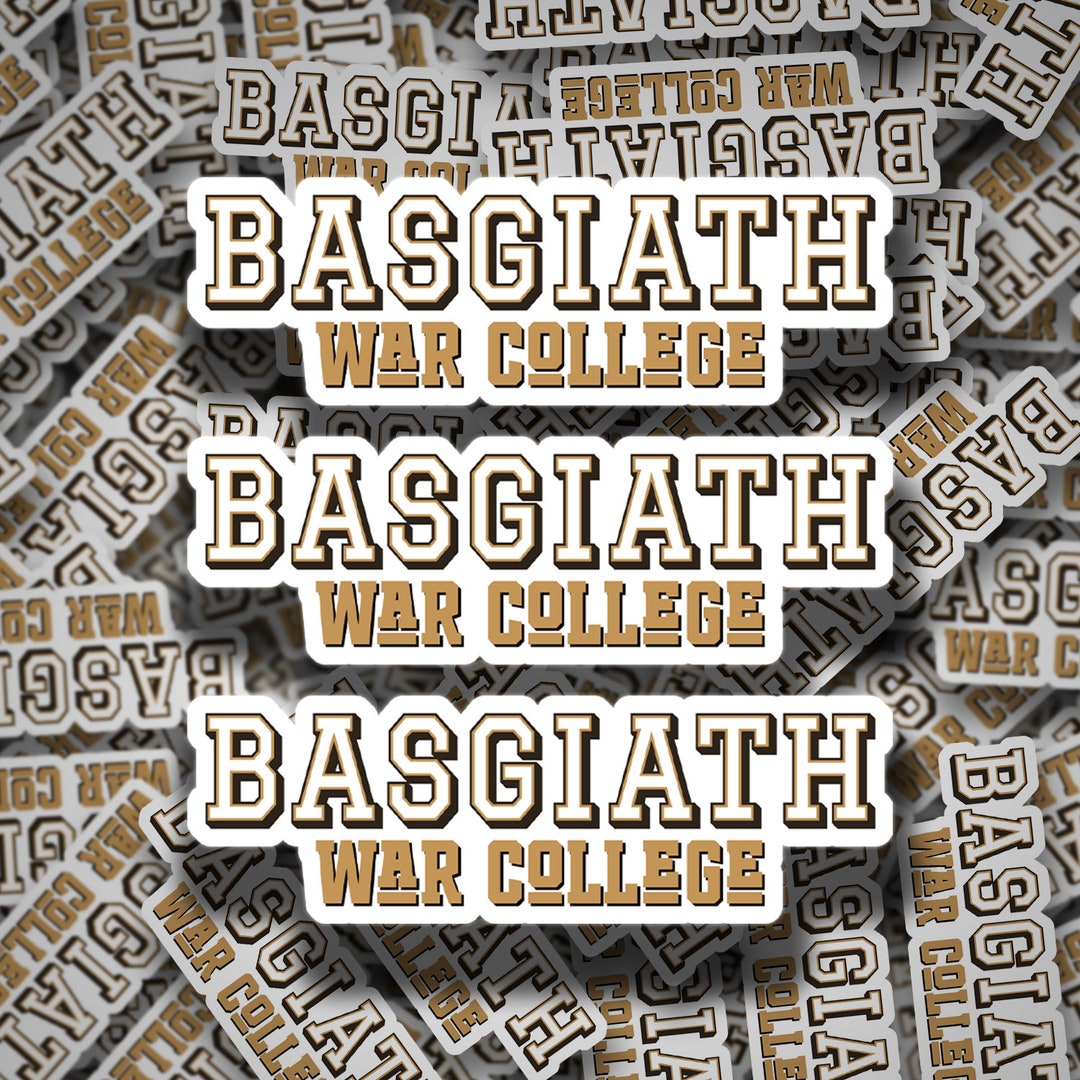 BASGIATH COLLEGE Accessories Officially Licensed Fourth Wing Basgiath ...