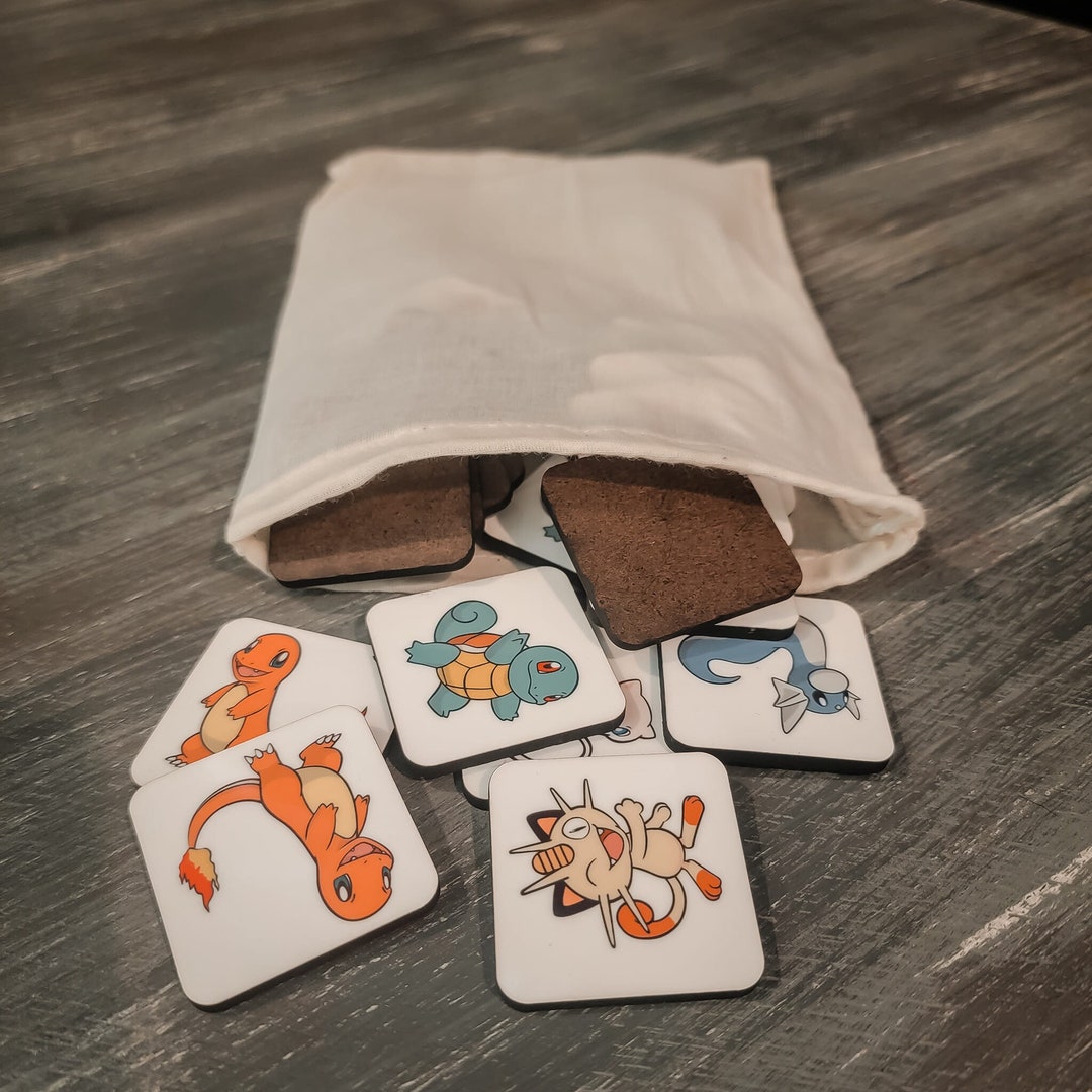 GOTTA CATCH EM Memory Match Pokemon Game Pikachu Memory Cards Match ...