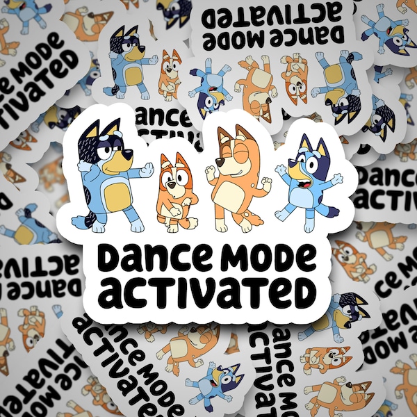 Bluey Dancing Svg - Etsy