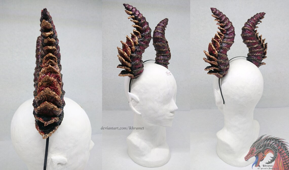 Cuernos De Dragón Dragon Horns - Etsy