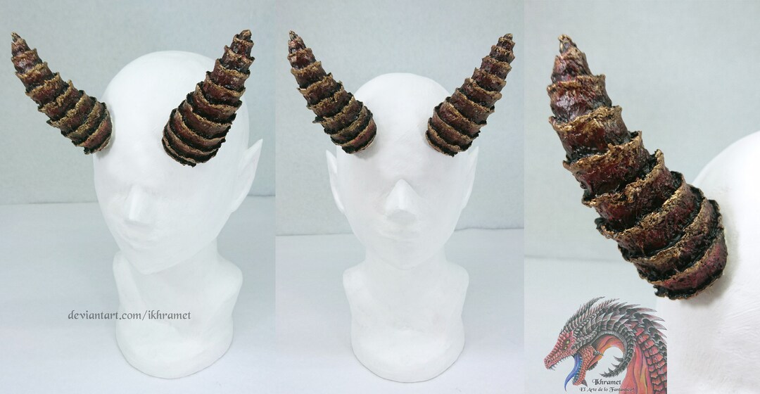 Dragon Horns or Demon Horns Cosplay - Etsy