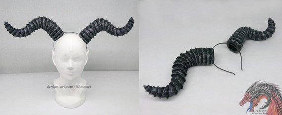 Cuernos De Dragón O Demonio Dragon Horns Demon Horns Cosplay | Etsy ...