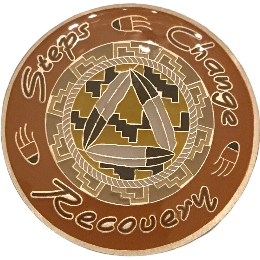 Steps Change Recovery Native American AA, NA, Medallion, Chip, Token ...
