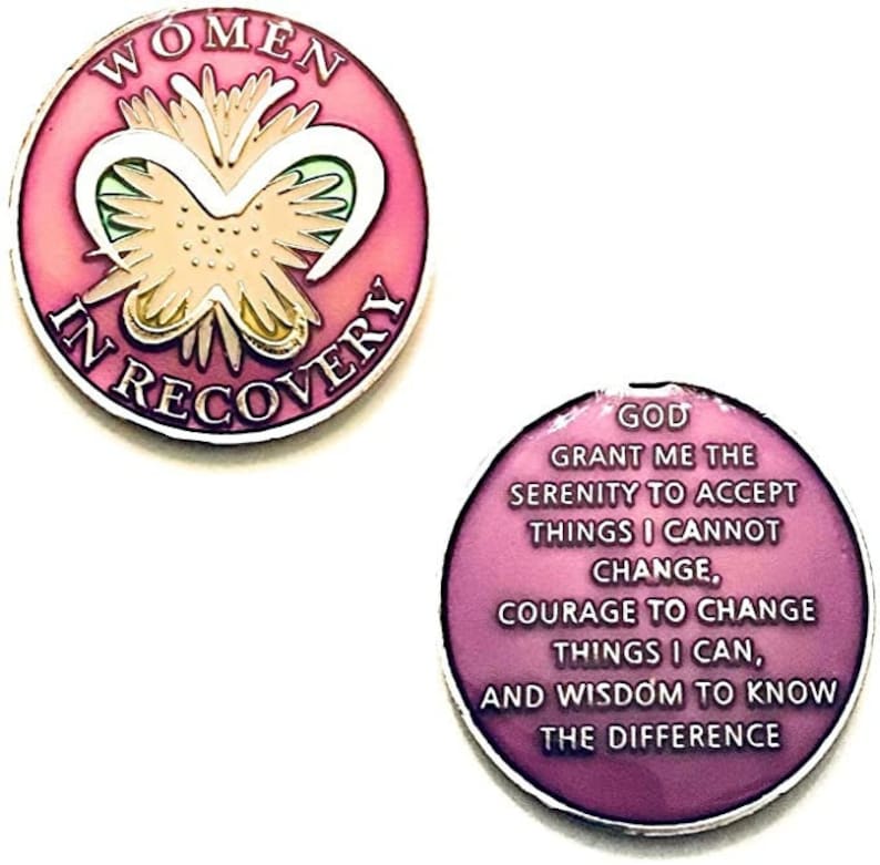 Women in Recovery AA, NA, Al-anon, Medallion, Chip, Token, Coin - Etsy