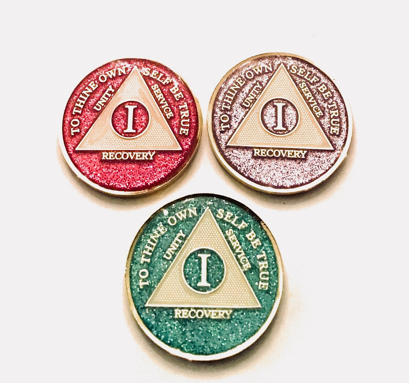 Glam AA Medallions With Shortcomings & Character Defects - Etsy