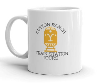 Yellowstone Mug Train Station | Etsy