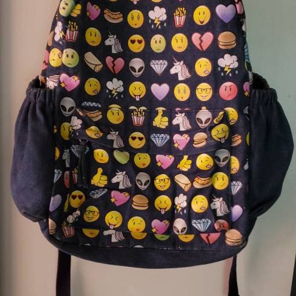 Emoji Backpack - Etsy