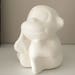 Ceramic Cash Box, Ceramic Monkey With Banana, Ready to Paint, Money ...