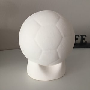 Ceramic Soccer Ball, Ceramic Bisque, Cash Box Ball, Gift for Boys ...