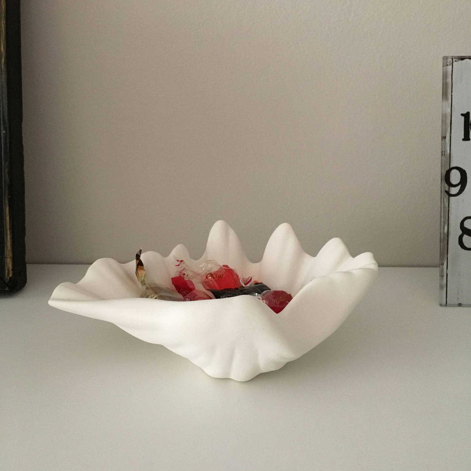 Clam Shell, Unfinished Clam, Ceramic Bisque, Unpainted Ceramic, Ready ...