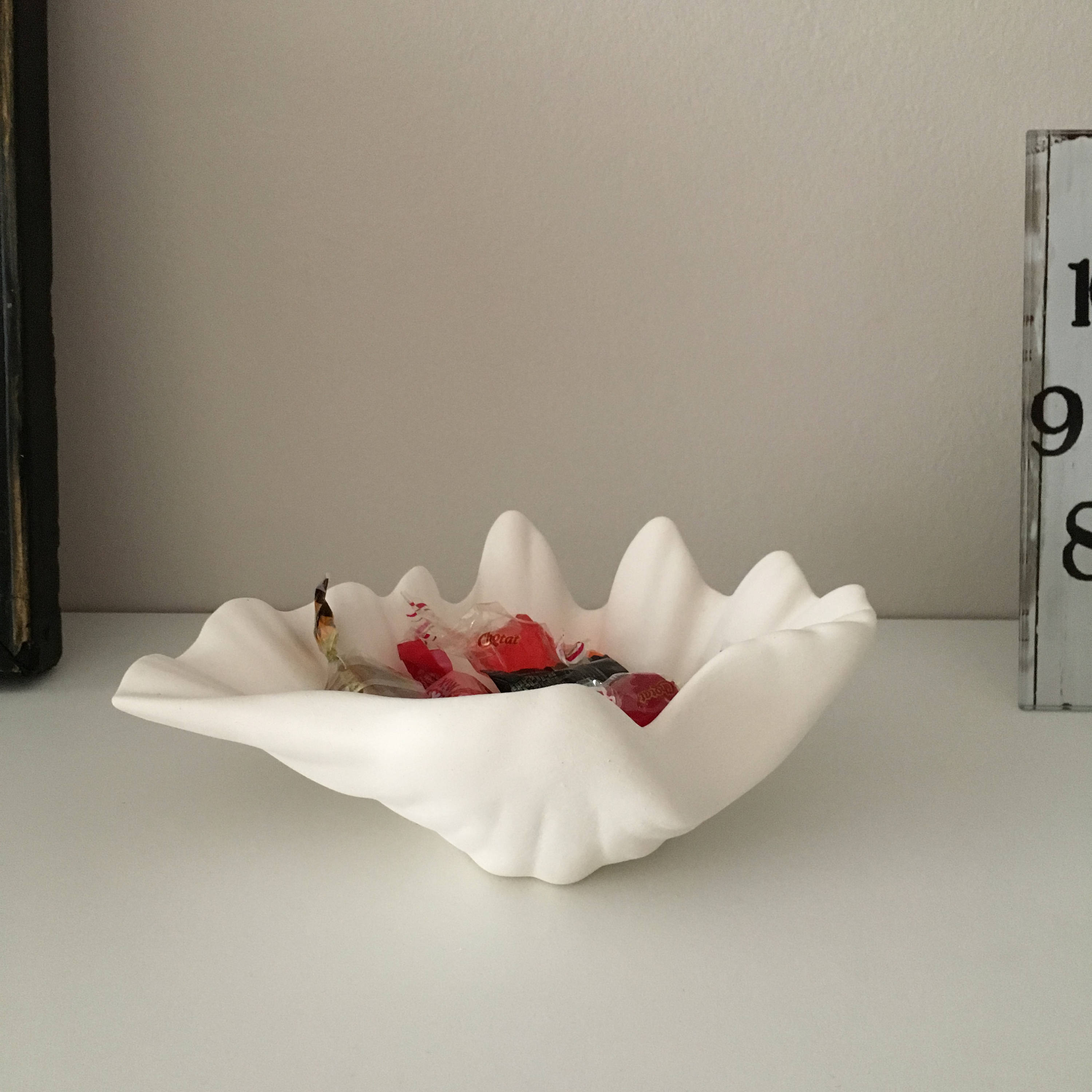 Clam Shell, Unfinished Clam, Ceramic Bisque, Unpainted Ceramic, Ready ...