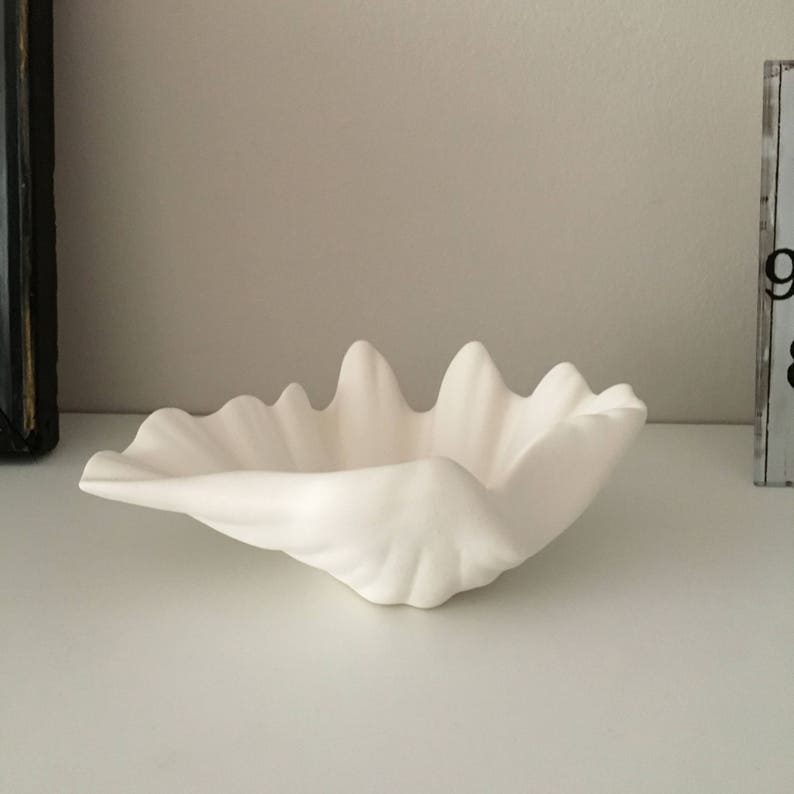 Clam Shell, Unfinished Clam, Ceramic Bisque, Unpainted Ceramic, Ready ...