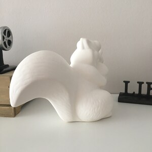 Ready to Paint Squirrel, Ceramic Squirrel, Ice Age Squirrel, U Paint ...