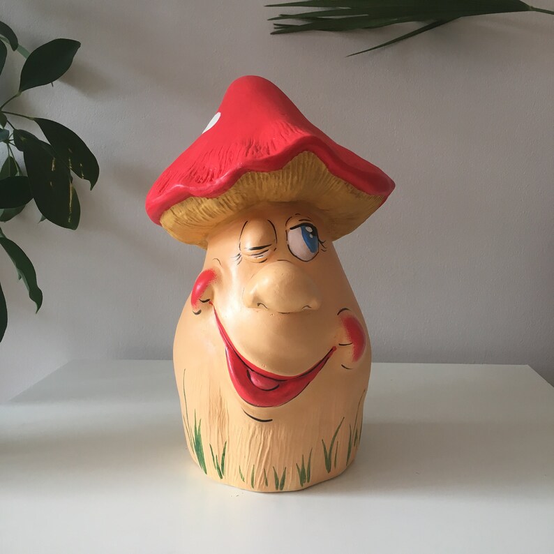 Ceramic Mushroom Garden Decoration Mushroom Figurine | Etsy