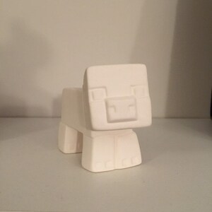 Ceramic Minecraft, Minecraft Miniature, Minecraft for Paint, Minecraft ...