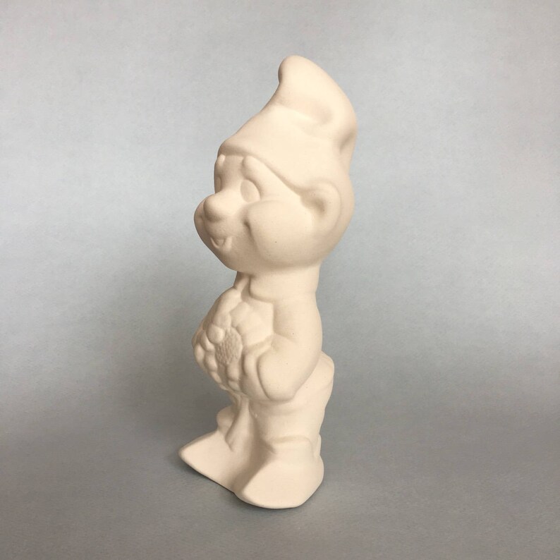 Ceramic Smurf Figurine Kids Room Decor Ready to Paint - Etsy