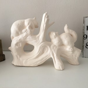 Ceramic Squirrels, Set of 2 Squirrels, Ready to Paint, Ceramic Bisque ...