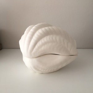 Ceramic Clam Shell Ceramic Statue Unfinished Clam Paintable - Etsy Canada
