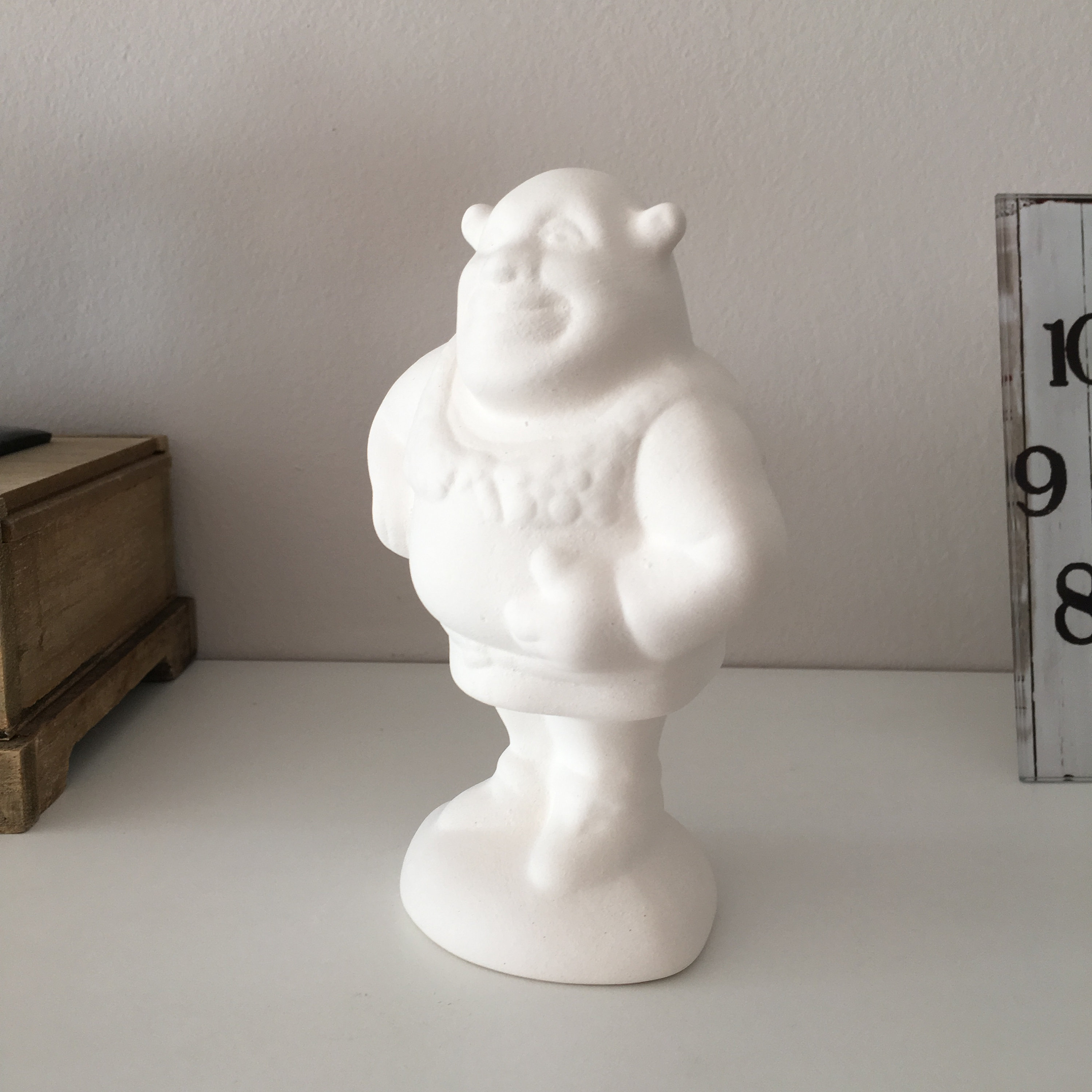 Ceramic Shrek Figure Mini Shrek Statue Ready to Paint - Etsy Finland