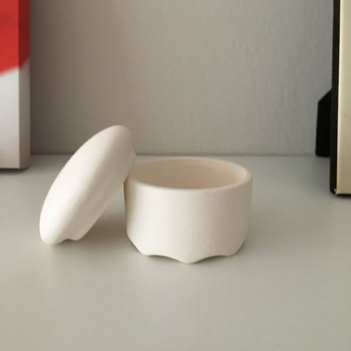 Ceramic Jewelry Box Ready to Paint Jewelry Storage Gift - Etsy